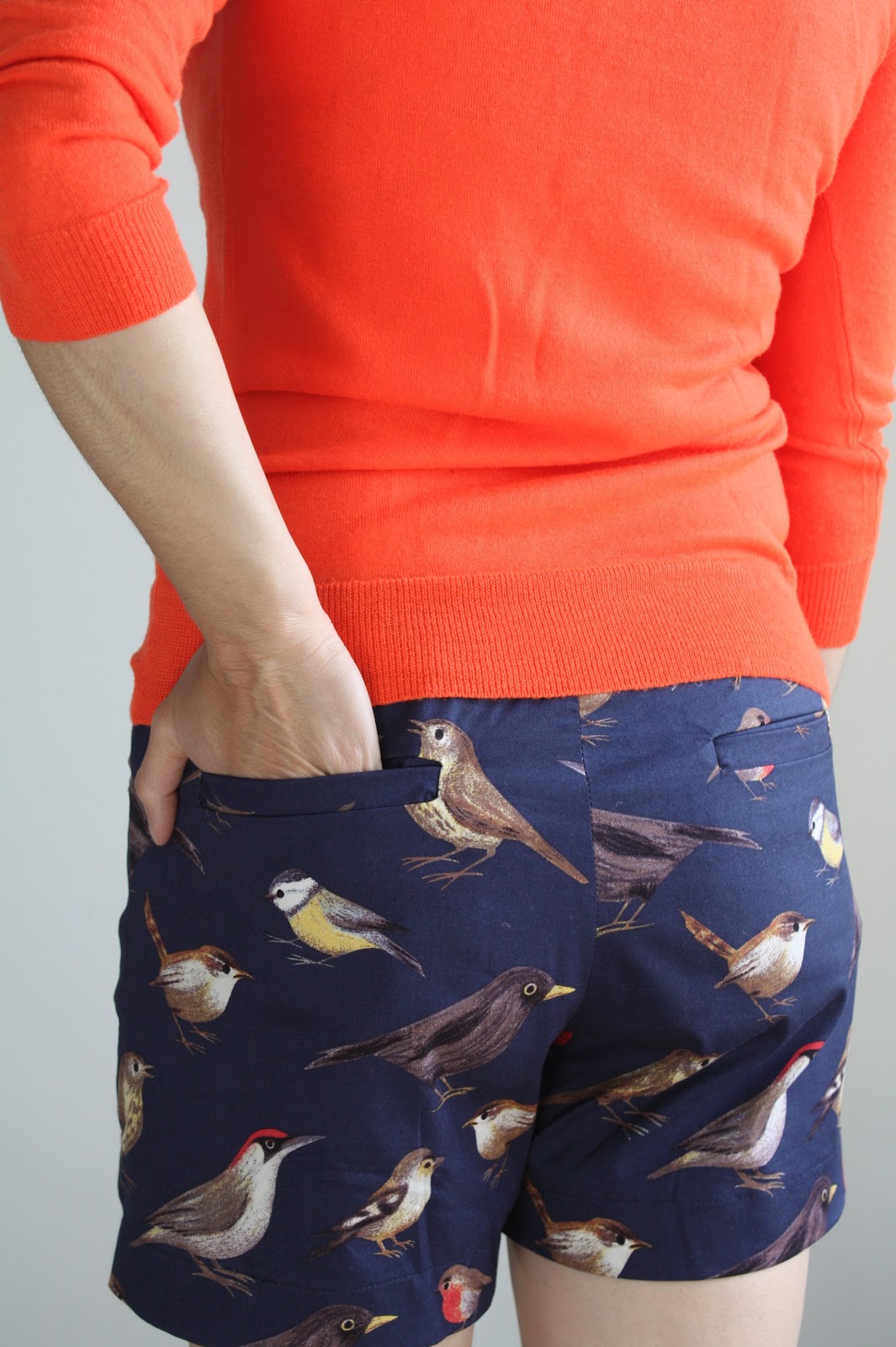 Nicole at Home: Birdie shorts