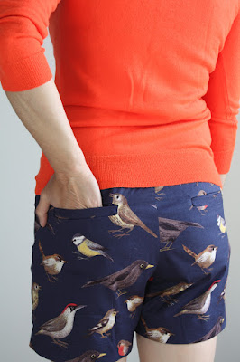 Nicole at Home: Birdie shorts