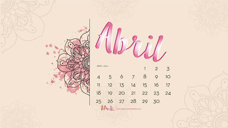 Fondos de pantalla descargables para Abril - Odisea gráfica