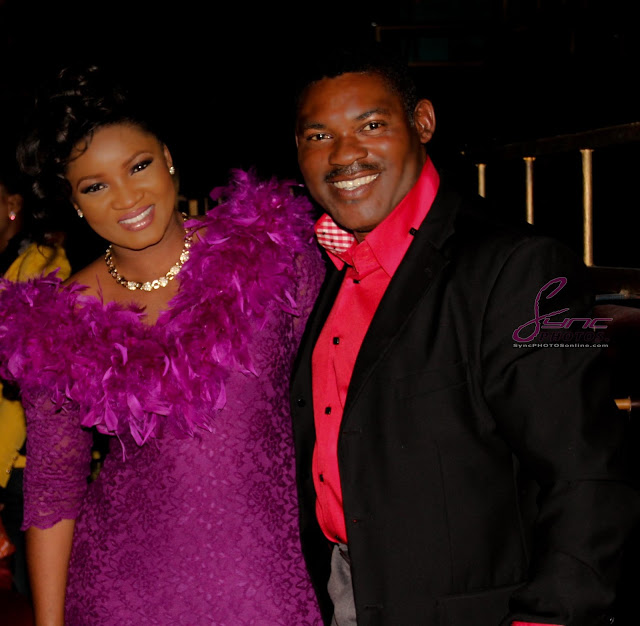 Omotola Jalade & Husband Couple Up At Gospel Concert In London (Photos ...