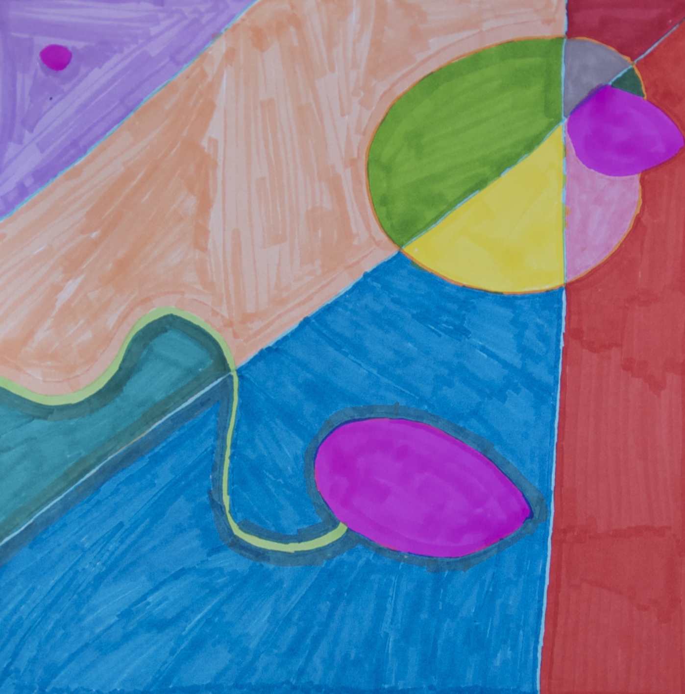 Afternoon Art Classes for Kids: Introduction to Drawing using Abstract Art