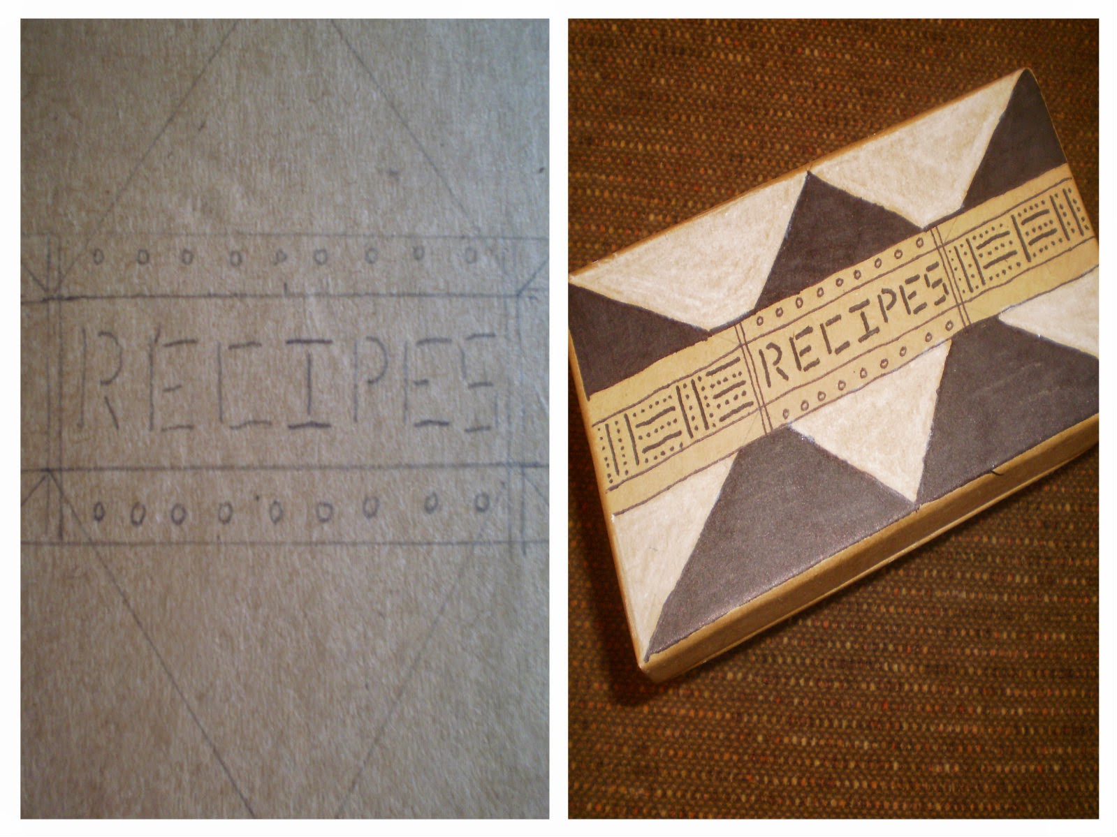 Make Your Own Recipe Box And Cards at Valentine Yan blog