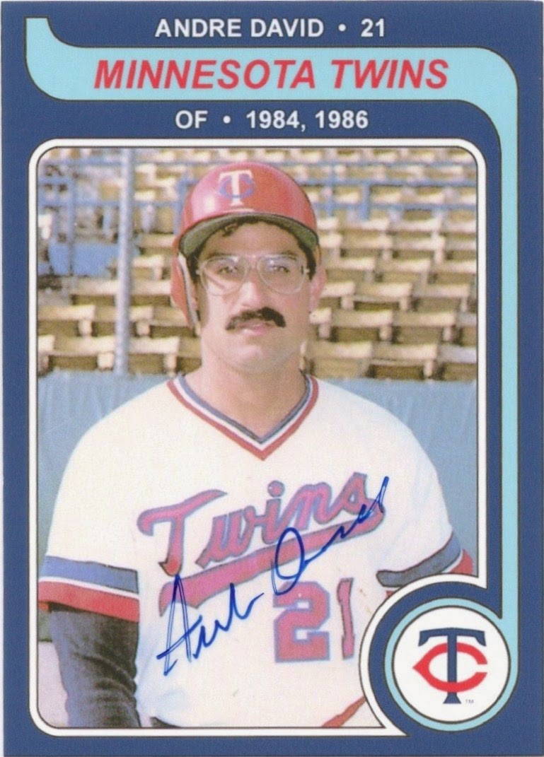 Minnesota Sports Autograph Project: ANDRE DAVID