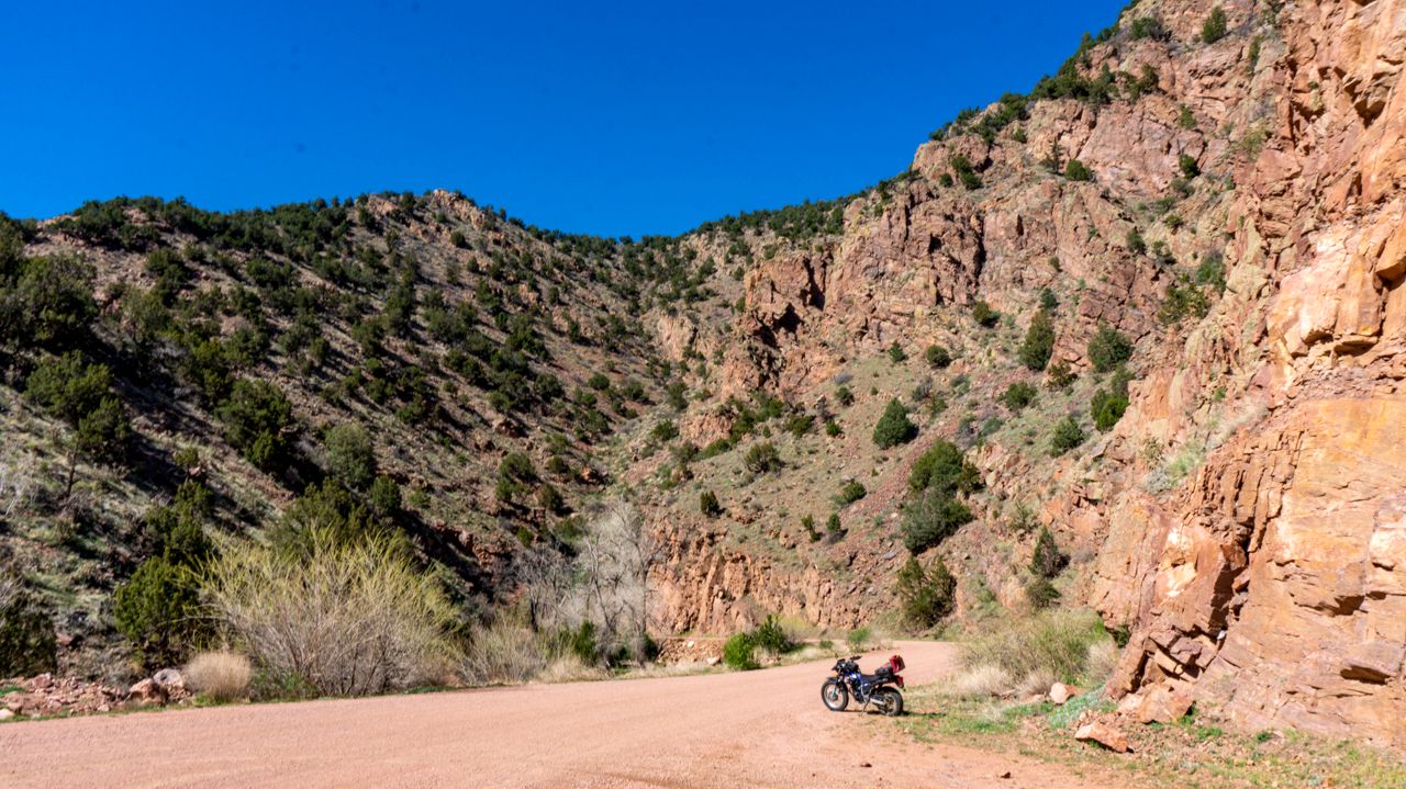 A Redleg's Rides : Riding Yagi on Phantom Canyon Road
