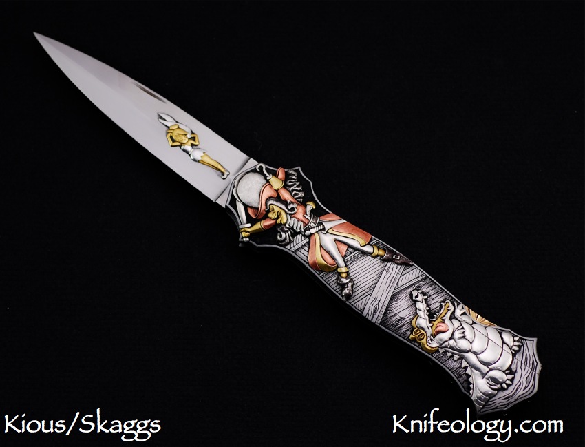 Knifeology Custom Knives: Peter Pan, one of the most spectacular knives ...