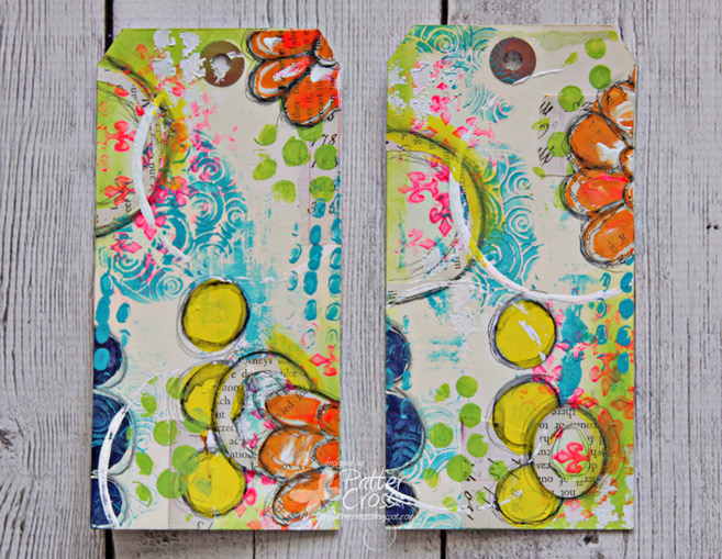 Triple the Scraps: Art {Journaling} Tags for the Art-Full Attaché Workshop