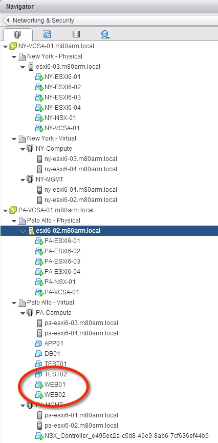 M80ARM - Virtualization Warrior: Creating a Universal Logical Switch in NSX 6.2 and vMotioning a ...