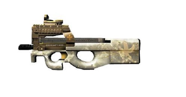 Senjata PB P90 Gold Red | GTAind - Mod GTA Indonesia