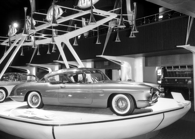 What other cars features can you see in this 1956 Corvette Impala ...