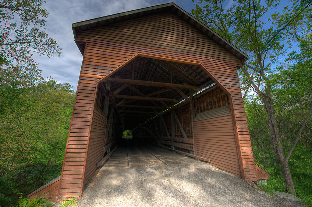 Bubba's Garage: Cruising through the Meem’s Bottom Covered Bridge