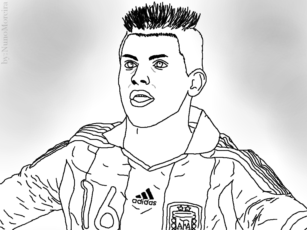 NunoMoreiraPT: [Digital Draw] Kun Aguero