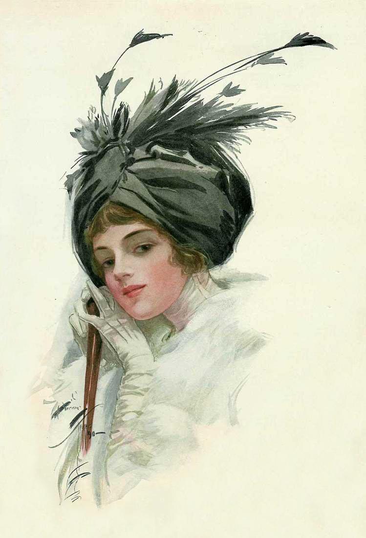 The Cats and the Berries: Artist Feature: Harrison Fisher