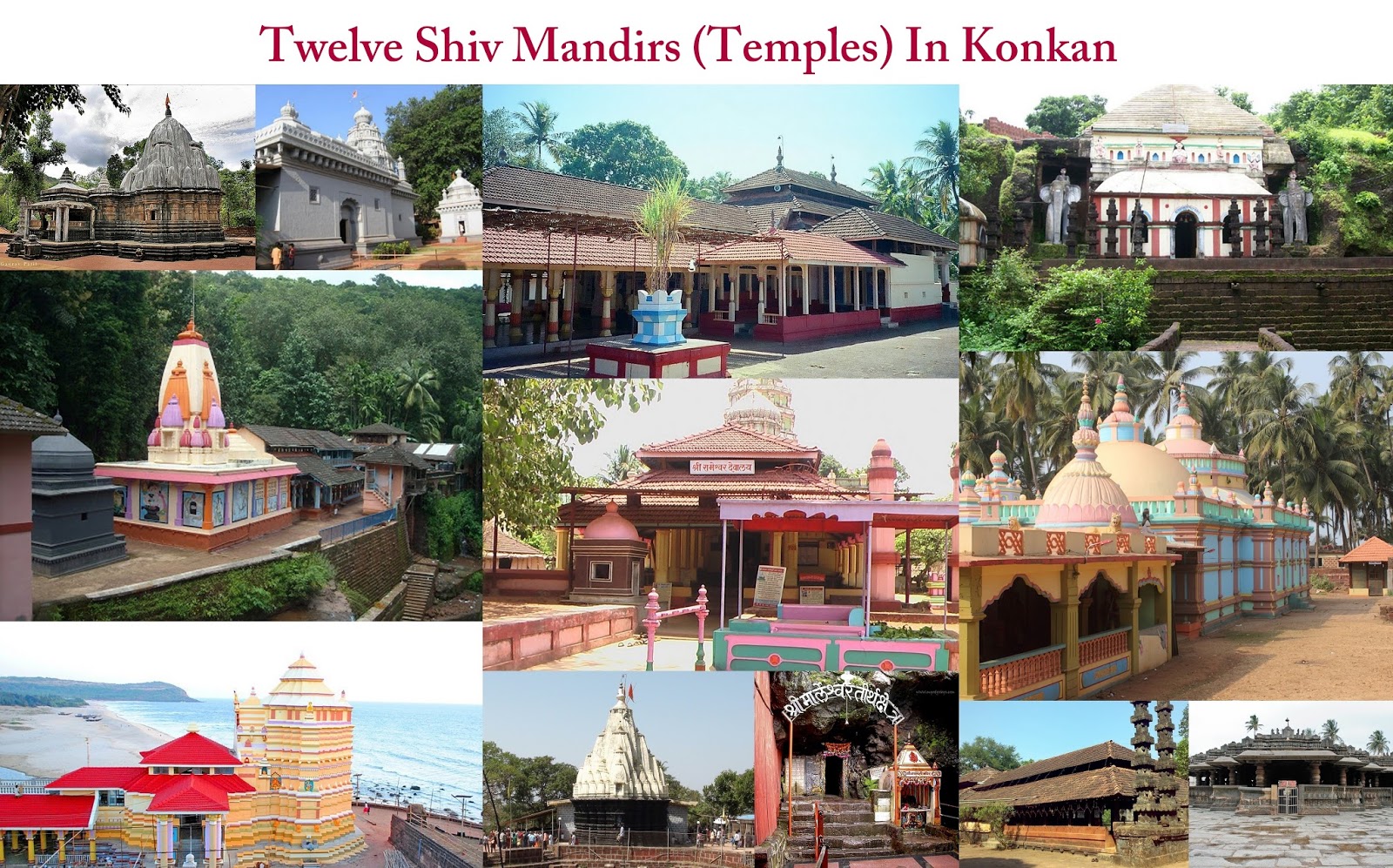 Twelve Shiv Mandirs (Temples) In Konkan | Konkankatta.in
