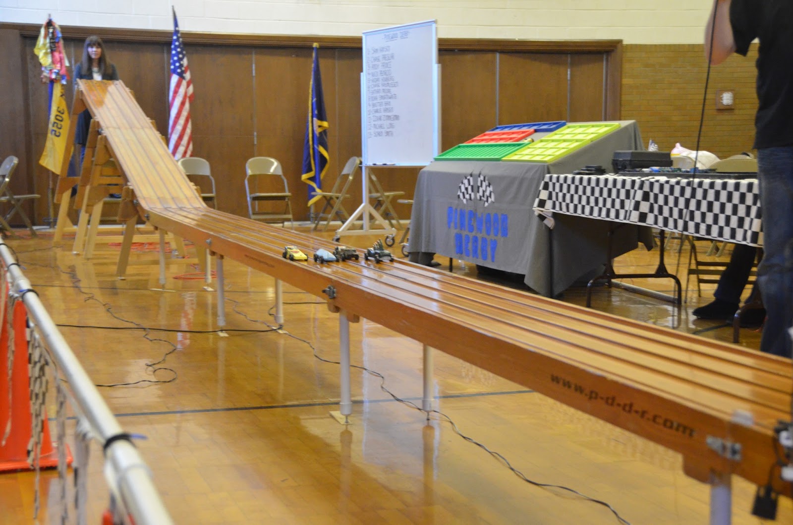 Pinewood derby go no go box - lasopathinking