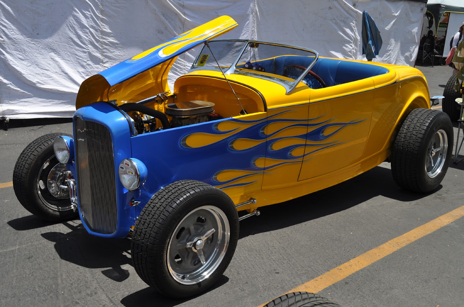 Just A Car Guy: flames may not make them hot rods, but it makes them ...