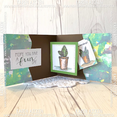 Painted Mountain Cards: Father's Day Cactus Pop-Up Card