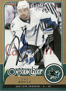 Michael's Hockey TTM: Dan Boyle