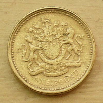 Lydia S Gray: Counterfeit Pound Coin 1