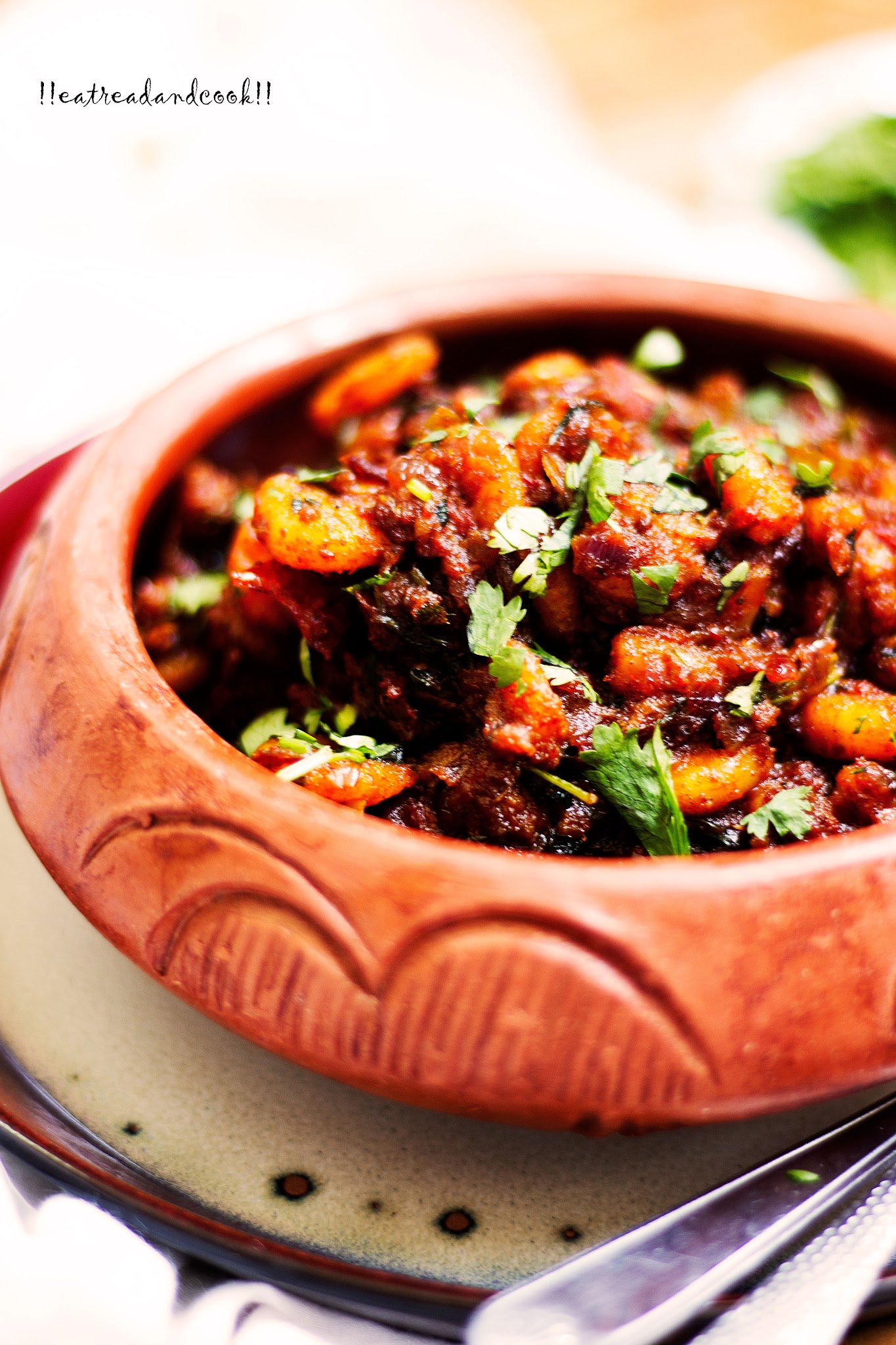 Kolhapuri Jhinga Masala / Prawn Masala