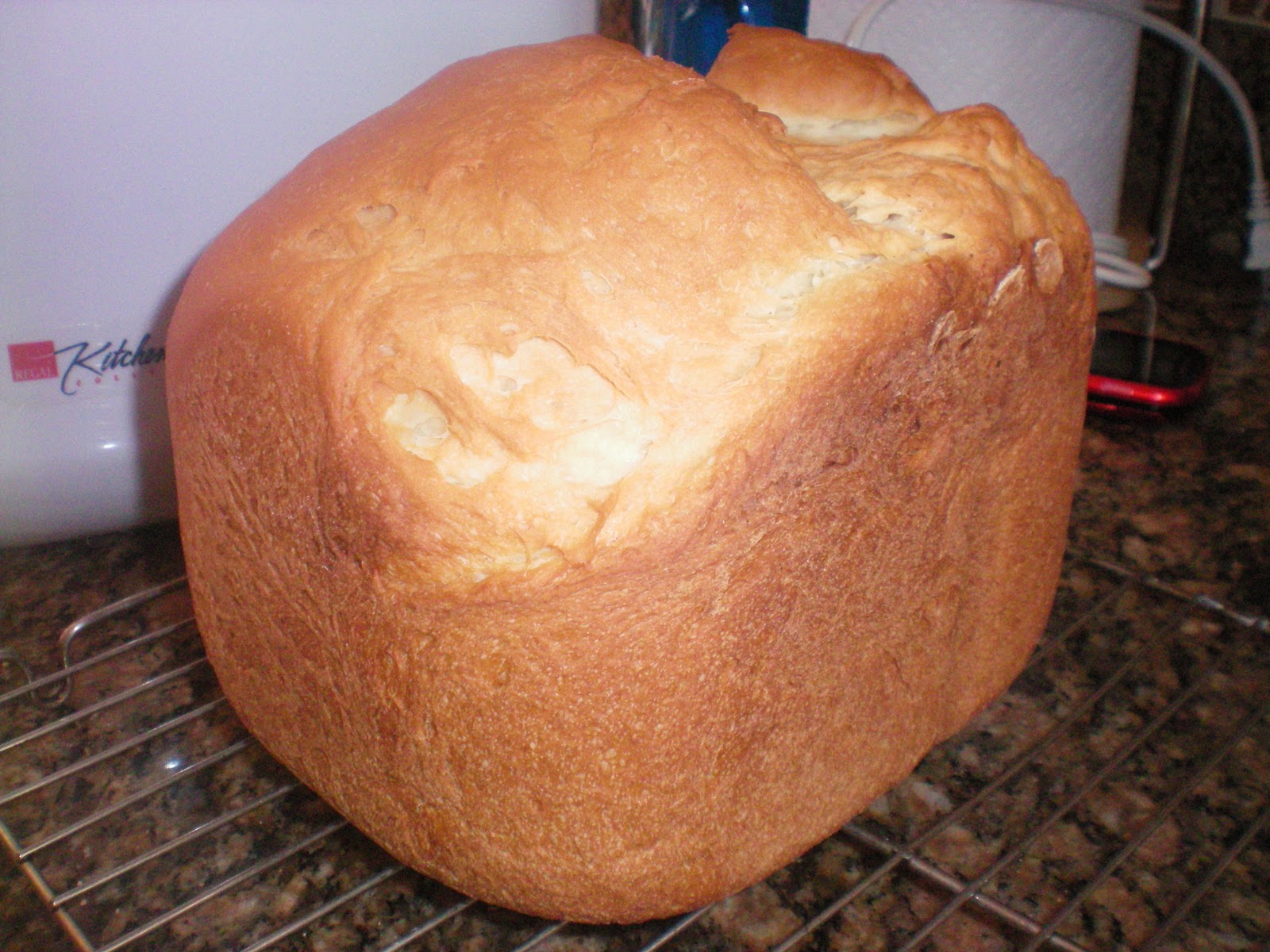 The new art of baking: Country White Bread - Bread Machine
