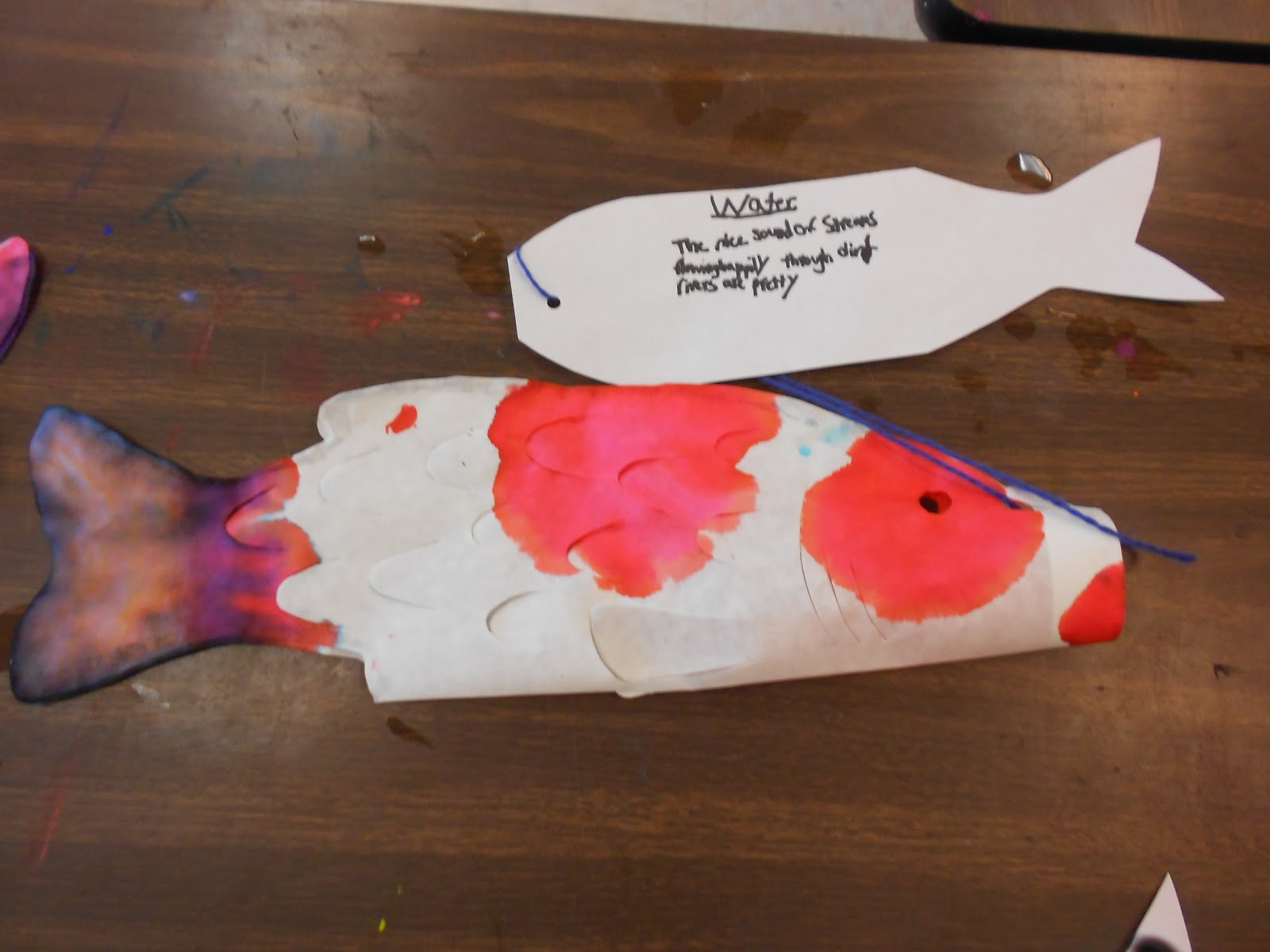 Art is From the Heart: Koi Windsox with Haiku