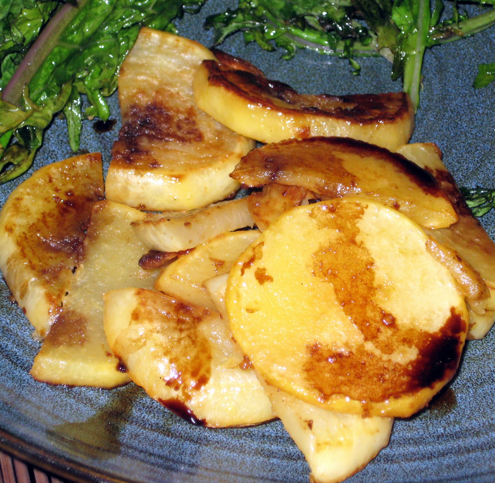 Cook Food. Mostly Plants.: Pan-Fried Turnips