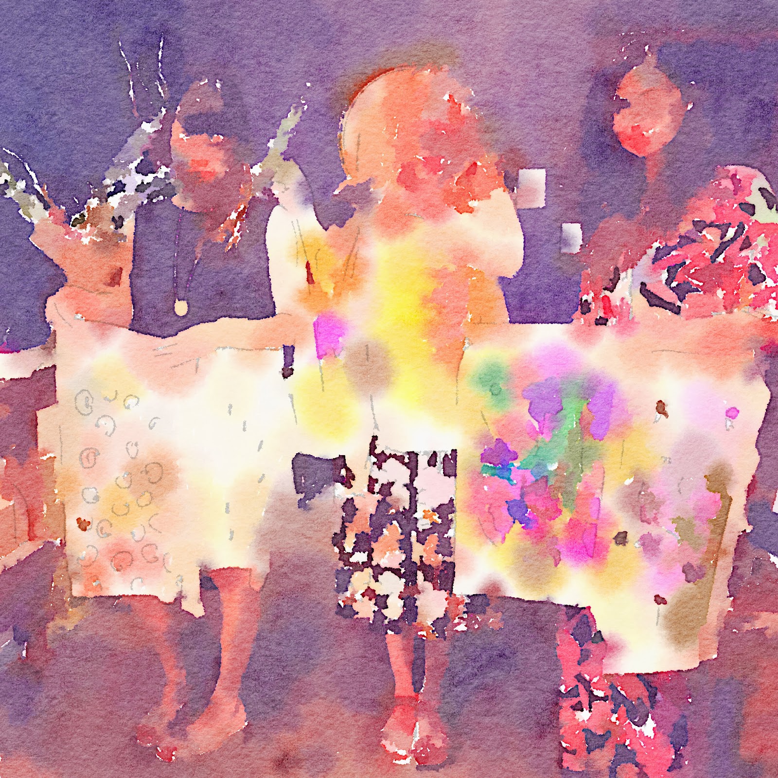 Woking Girl Designs: Florals for textiles at Dobbin Mews