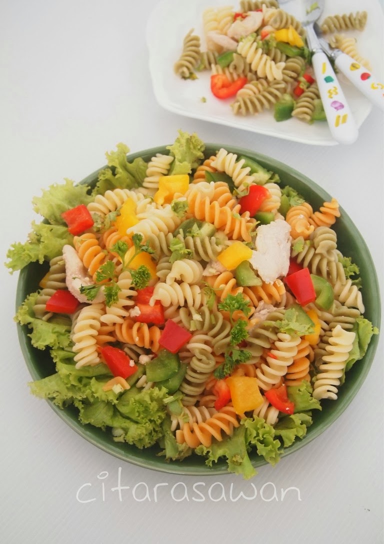 Salad Pasta Ayam ~ Resepi Terbaik