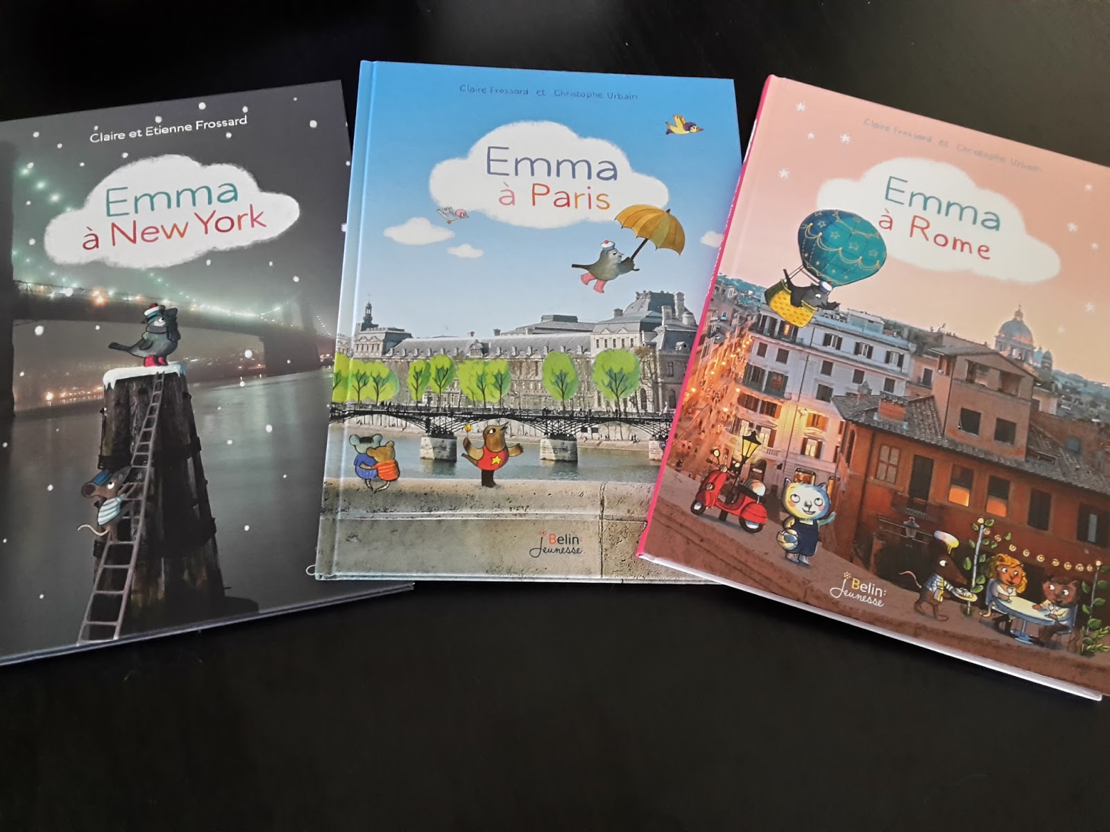Sous le feuillage: Emma à Paris - Emma à Rome + CONCOURS ♥ ♥ ♥