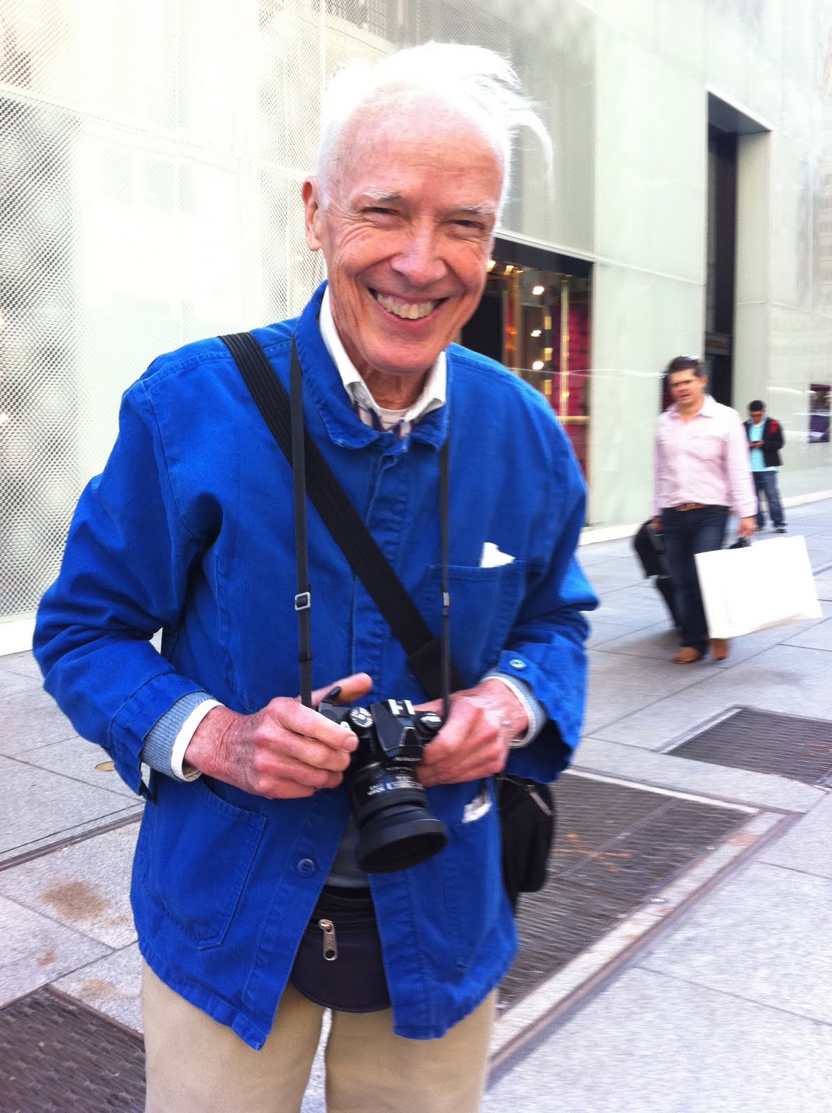 LENZARTIS: Politely stalking, Bill Cunningham: In MY New York
