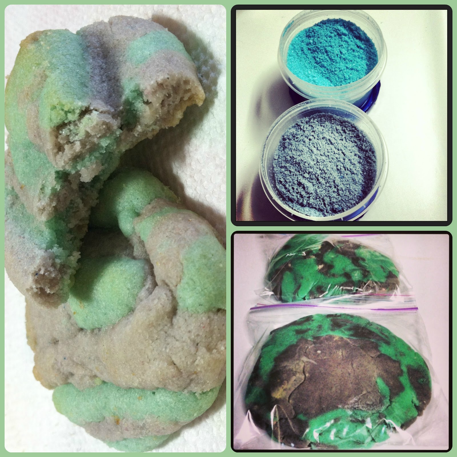 CrAzY Colored Cookies! A great kids project