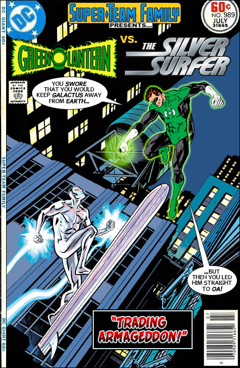 Super-Team Family: The Lost Issues!: Green Lantern Vs. The Silver Surfer