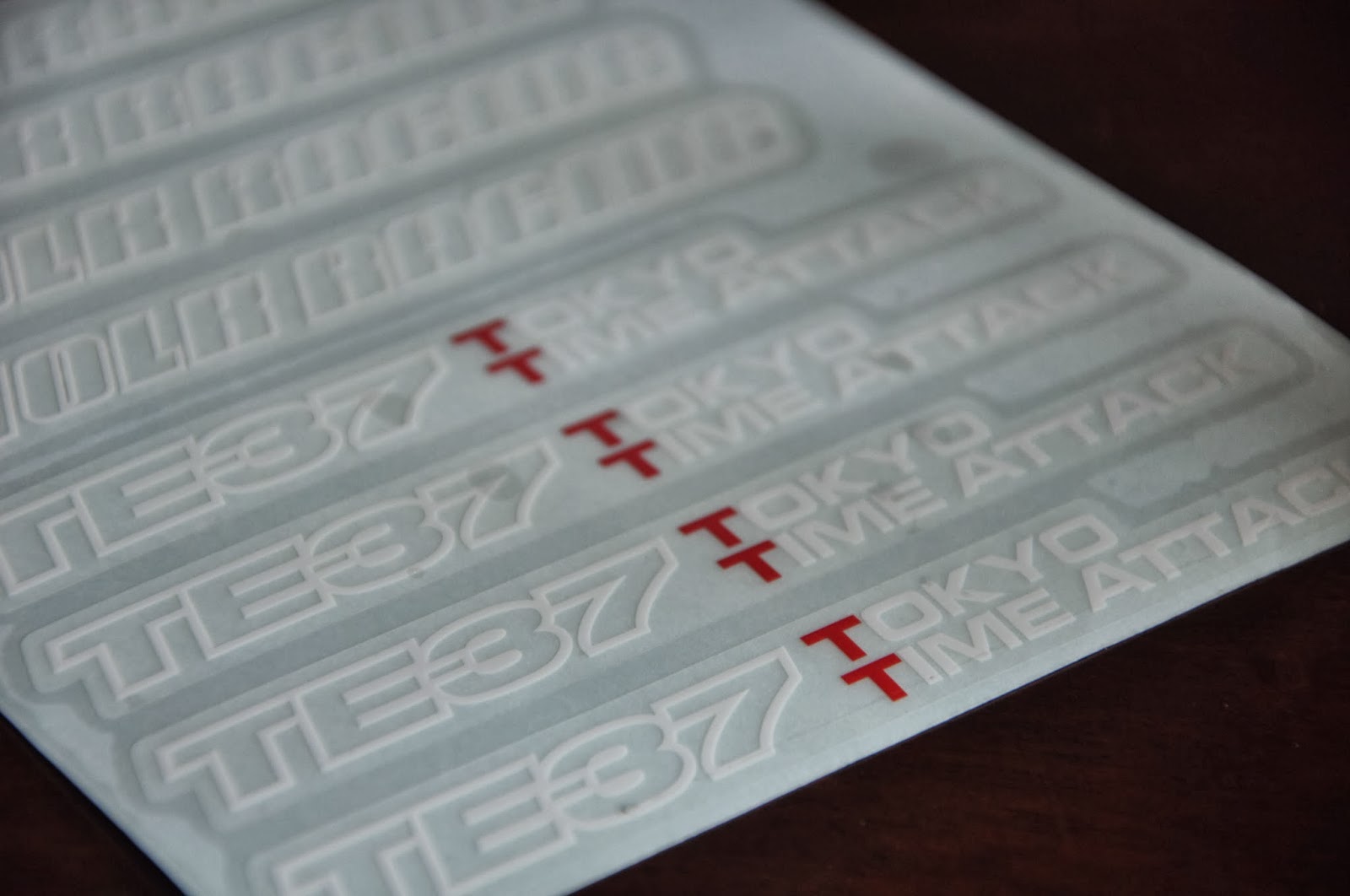 Volk Racing TE37 Tokyo Time Attack - Autodecals Racing Store Online