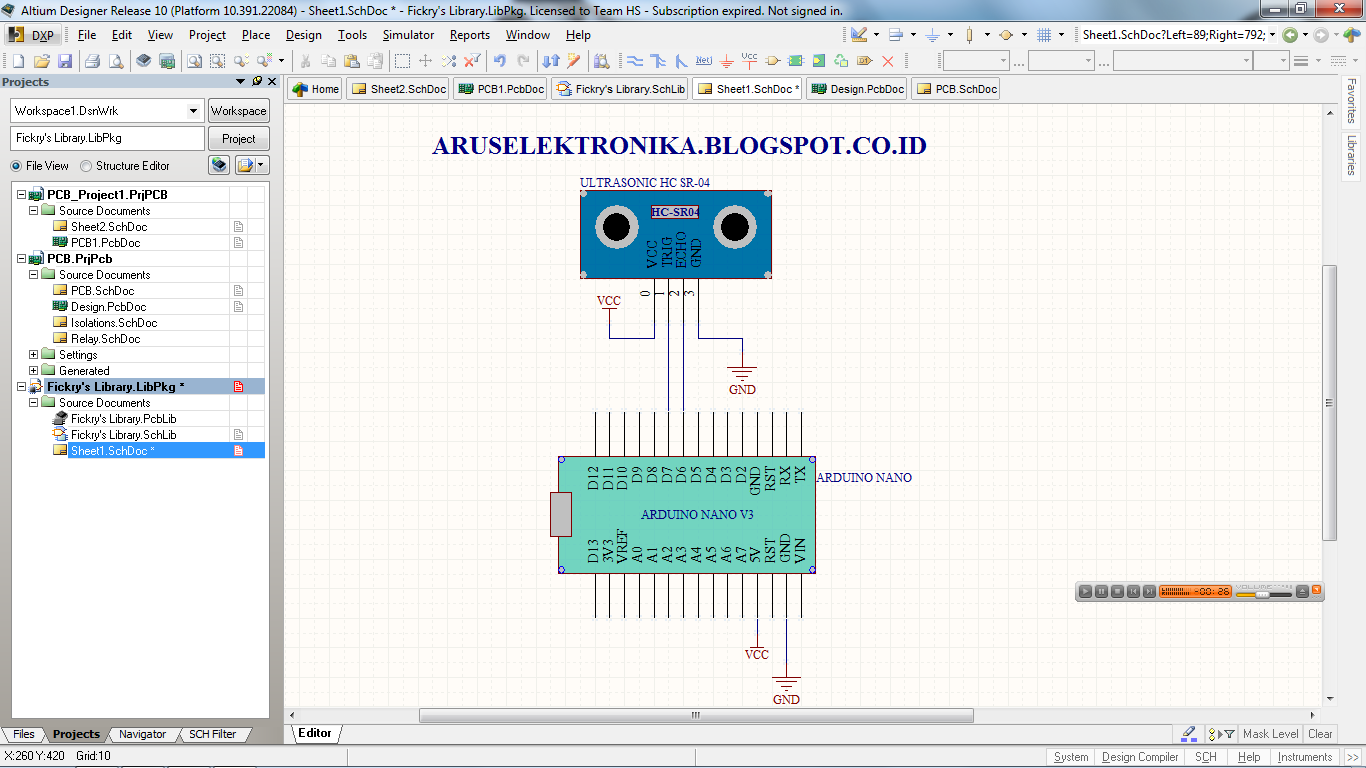 Ultrasonic HC-SR04 ~ FILAB