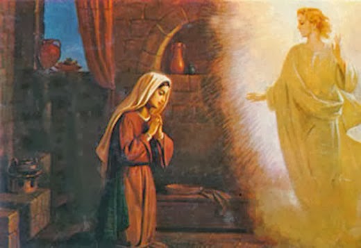 El camino a la salvación!: Lucas 1, 26-38. llena de gracia, el Señor ...