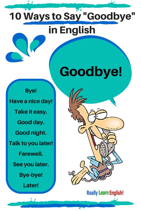 English Is FUNtastic 10 Ways To Say goodbye english-is-funtastic-10-ways-to-say-goodbye