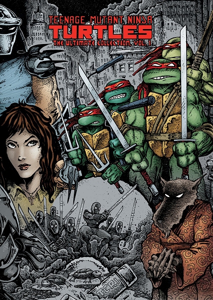 IDW TMNT Hardcover Vol. 1 Cover Revealed