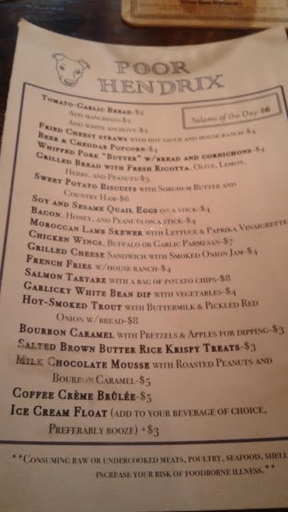 FRIED CHICKEN LIPS: Poor Hendrix Restaurant or Bar