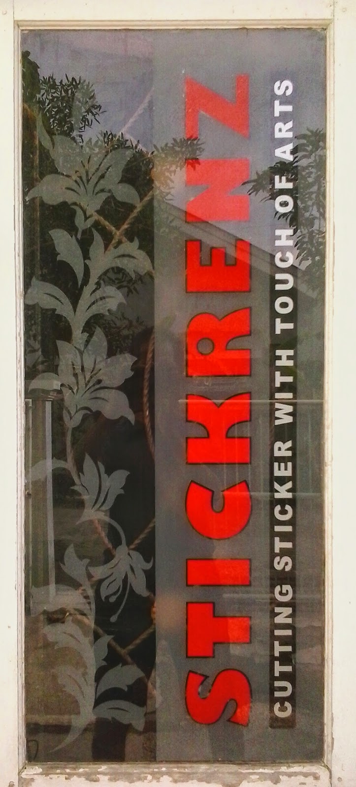 STICKRENZ: STICKRENZ - Own Branding Sandblasting Sticker