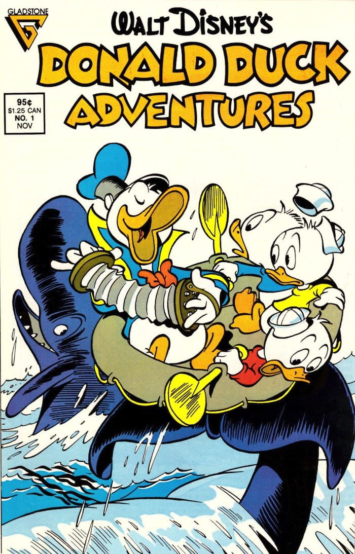 Donald Duck Adventures #1 - Carl Barks reprint - Pencil Ink