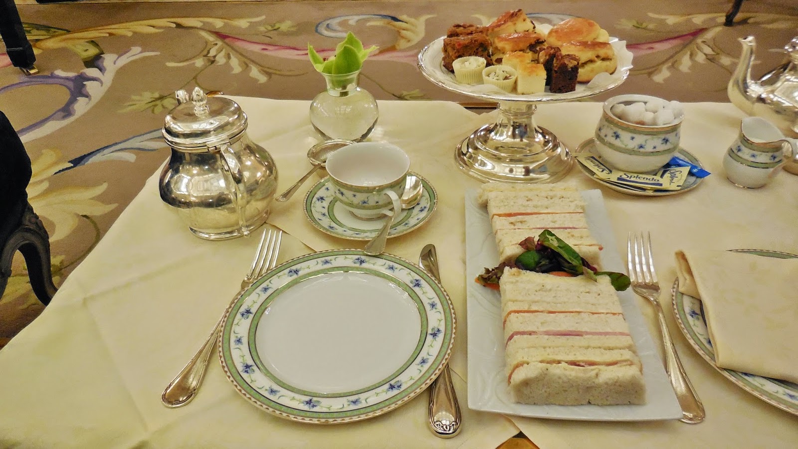 Very European: Afternoon Tea at the Ritz in Madrid
