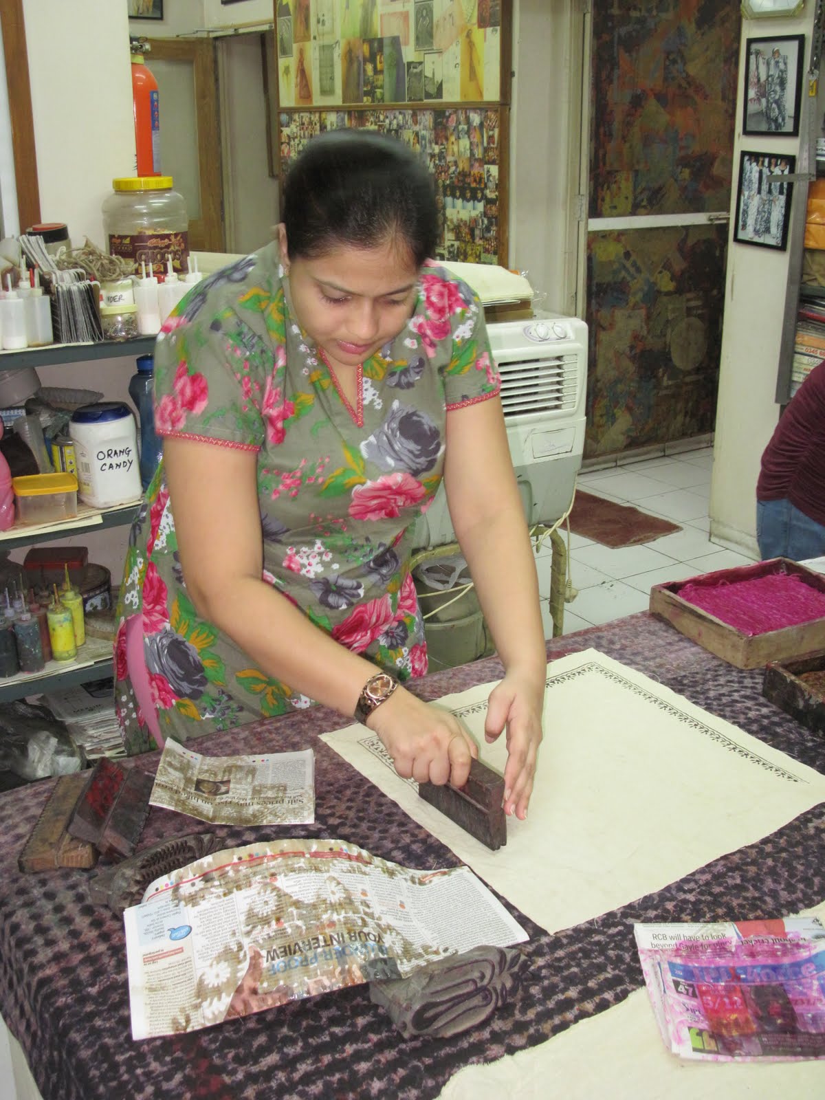 GANDHI GIFT TEXTILE."Textile Design Workshop" by GIFT Gandhi NGOs ...