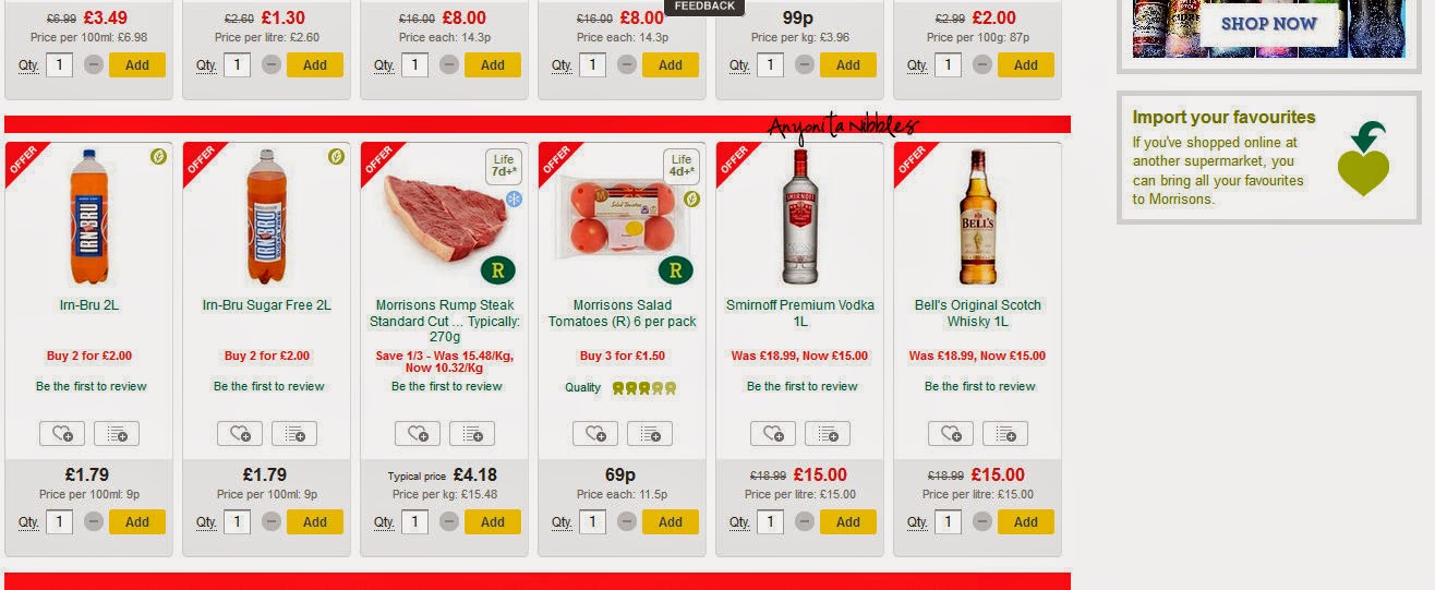 Anyonita Nibbles | Gluten-Free Recipes : Morrison's Delivers: My Online ...