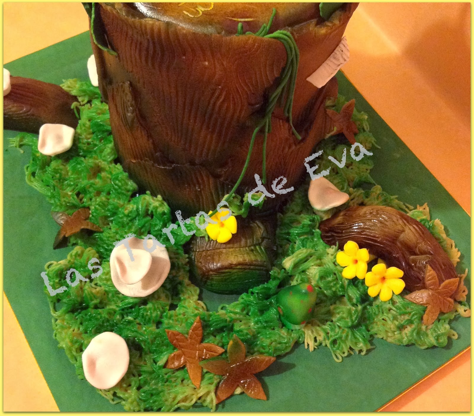 Las Tartas de Eva: Tarta ArboL / Tree Cake