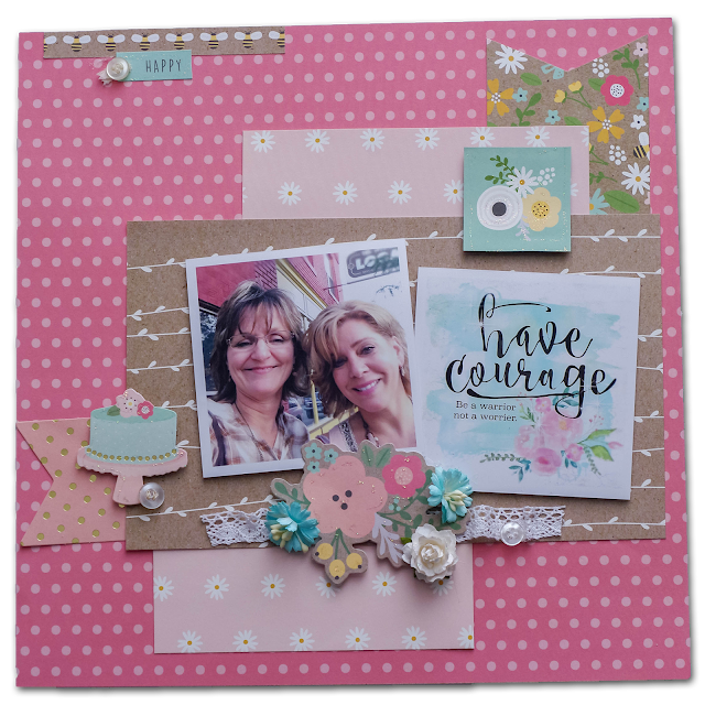 Really Reasonable Ribbon Blog: Have Courage Layout