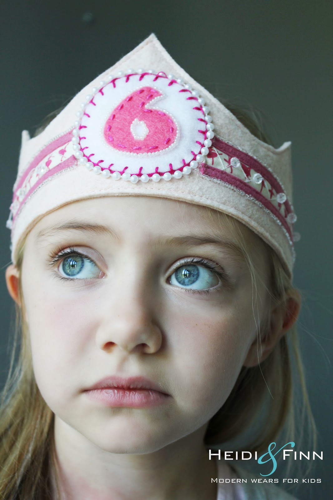 HeidiandFinn modern wears for kids: Birthday Crown Tutorial - and free ...