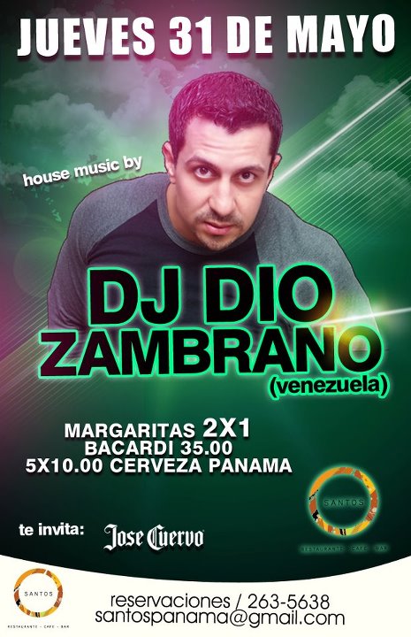 DJ Dio Zambrano en Panama. ~ ElectronicaPanama.com... La Electronica al ...