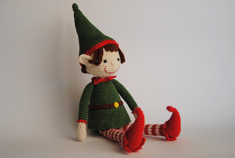 Cotton Club: Elfo natalizio amigurumi