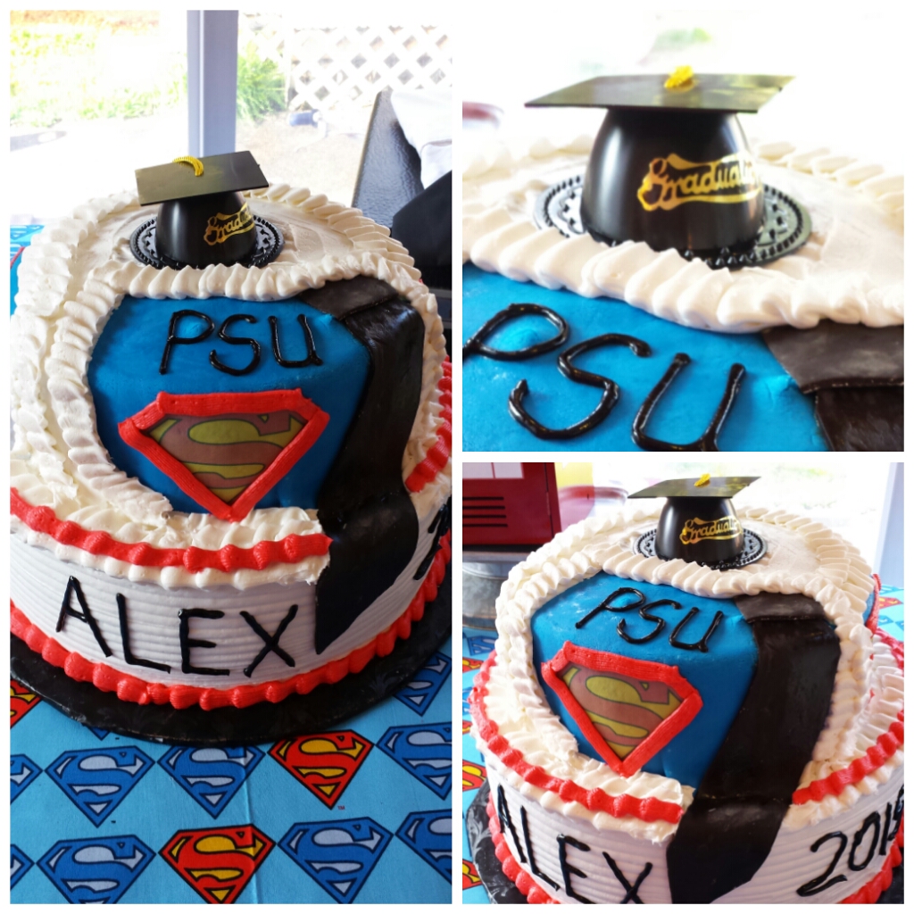Bella C Parties: Superman Graduation Party
