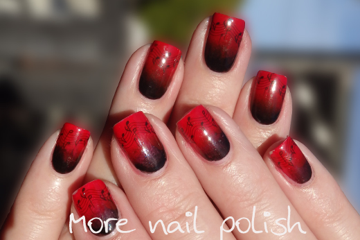 Musical nails for a birthday boy ~ More Nail Polish